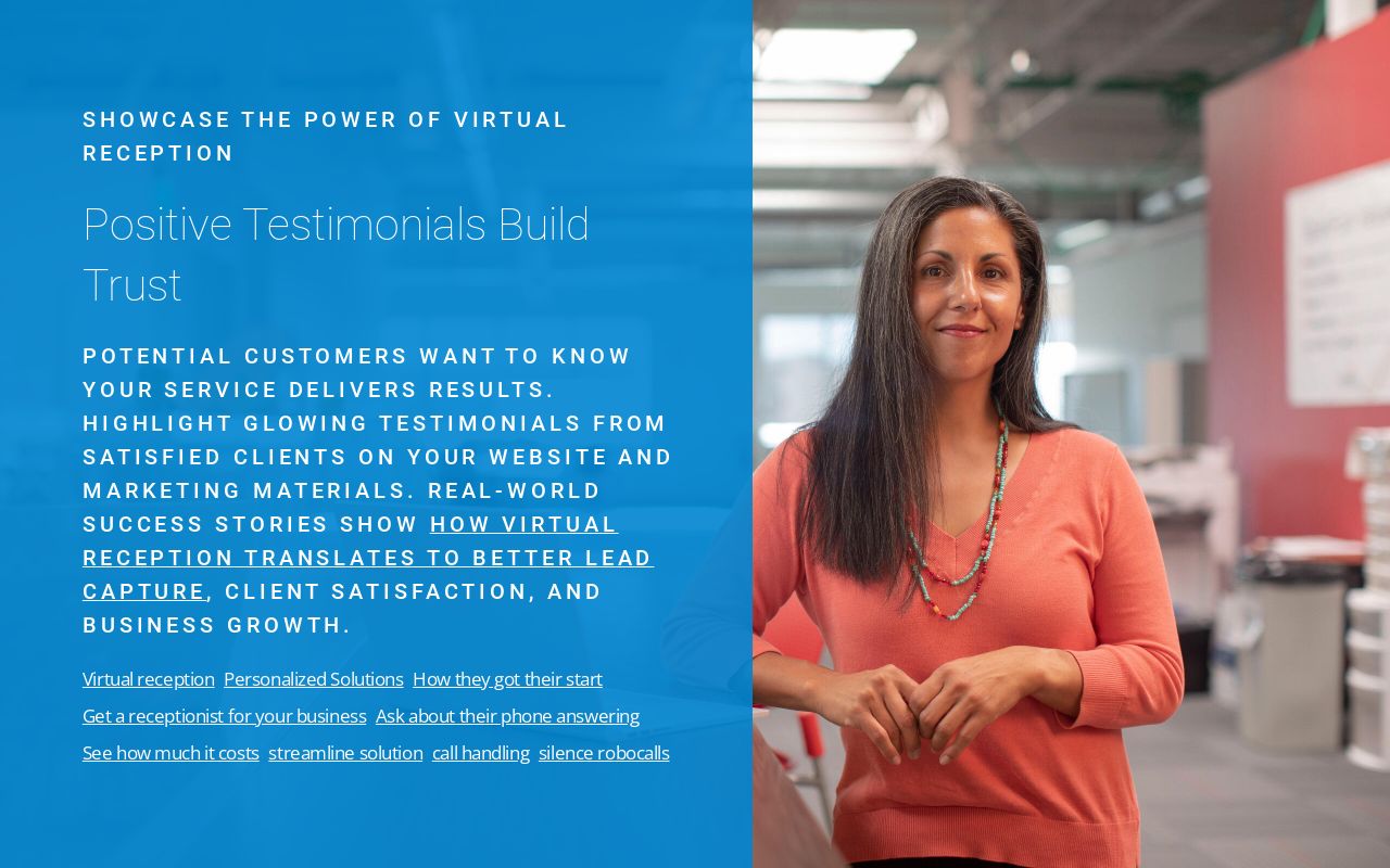 Virtual Receptionist Reviews | Success Stories Speak Loudly